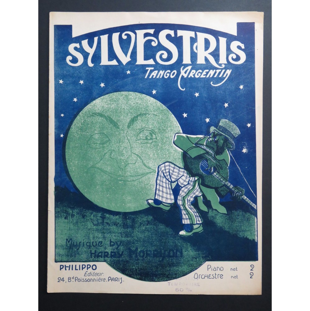 MORRISON Harry Sylvestris Piano 1919